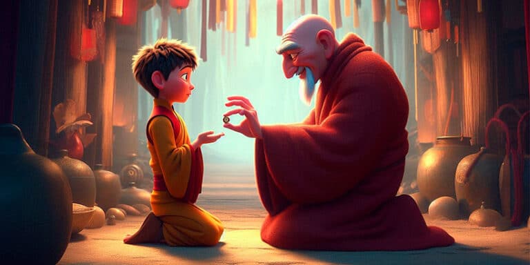 La rana y la gallina, fábula de Tomás de Iriarte para niños