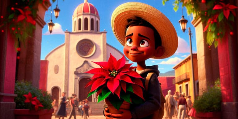 La Flor de Pascual, una leyenda de Navidad sobre esta planta