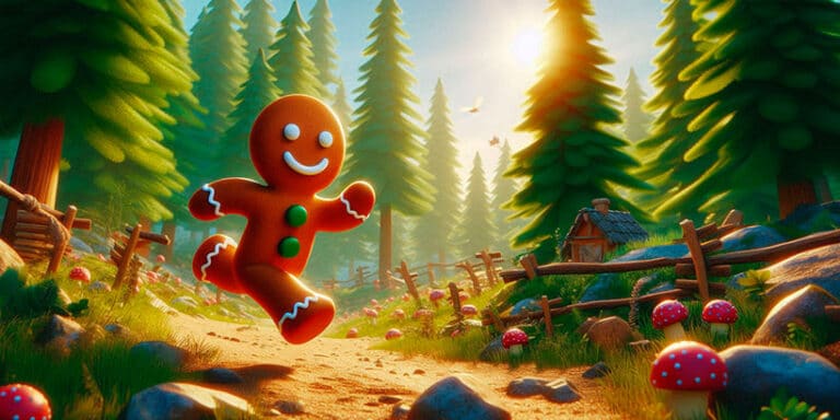 El hombre de jengibre, un cuento infantil con valores