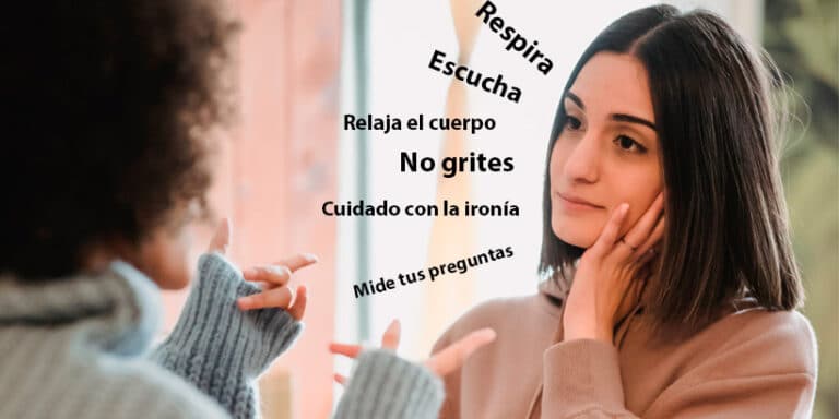 7 Consejos para mantener la calma en una discusión, coaching