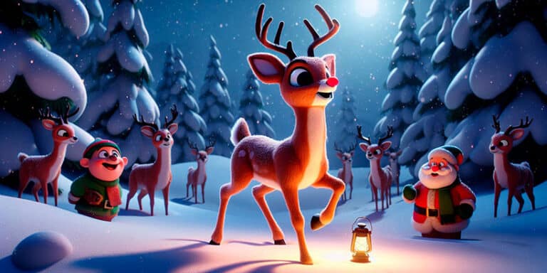 Los 9 renos de Santa Claus, un precioso cuento de Navidad