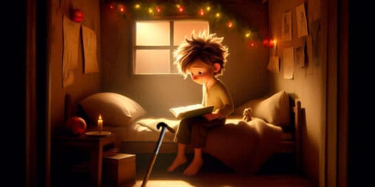 El tullido, un cuento de Hans Christian Andersen para niños